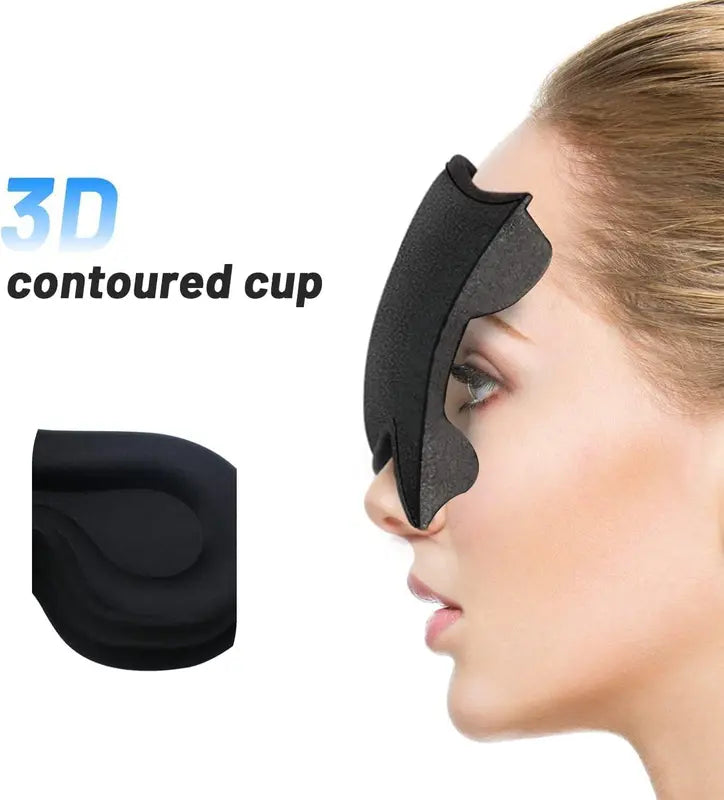 Eloryss™ 3D Blackout Sleep Mask – Eloryss